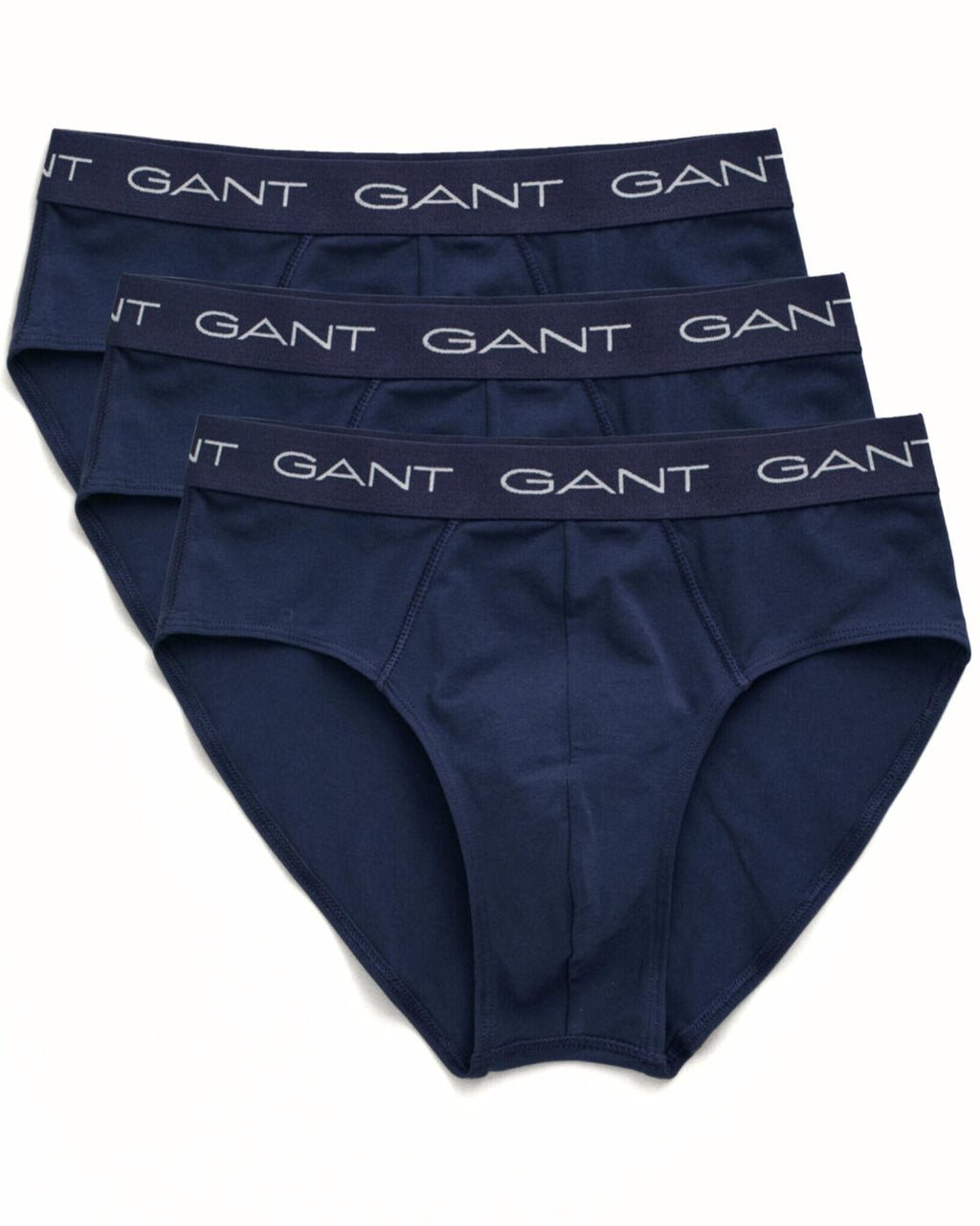 Gant 3-Pack Classic Logo Men's Briefs, Navy | Boxers & Briefs Gant Men