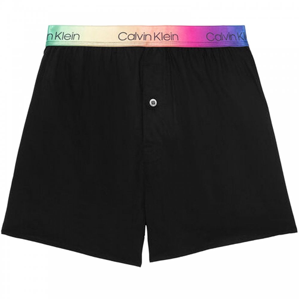 CK The Pride Edit Slim Fit Boxer, Black With Pride Colours – Boxers ...
