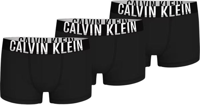 Calvin Klein Boys 3-Pack Intense Power Boxer Trunks, Black – Boxers ...