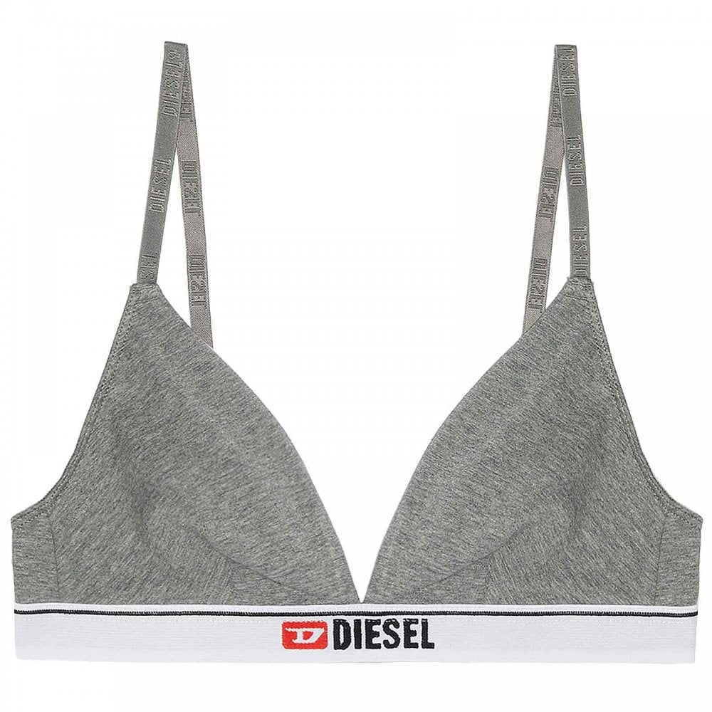 DIESEL Women Ufsb Lizzys Bralette Grey – Boxers & Briefs