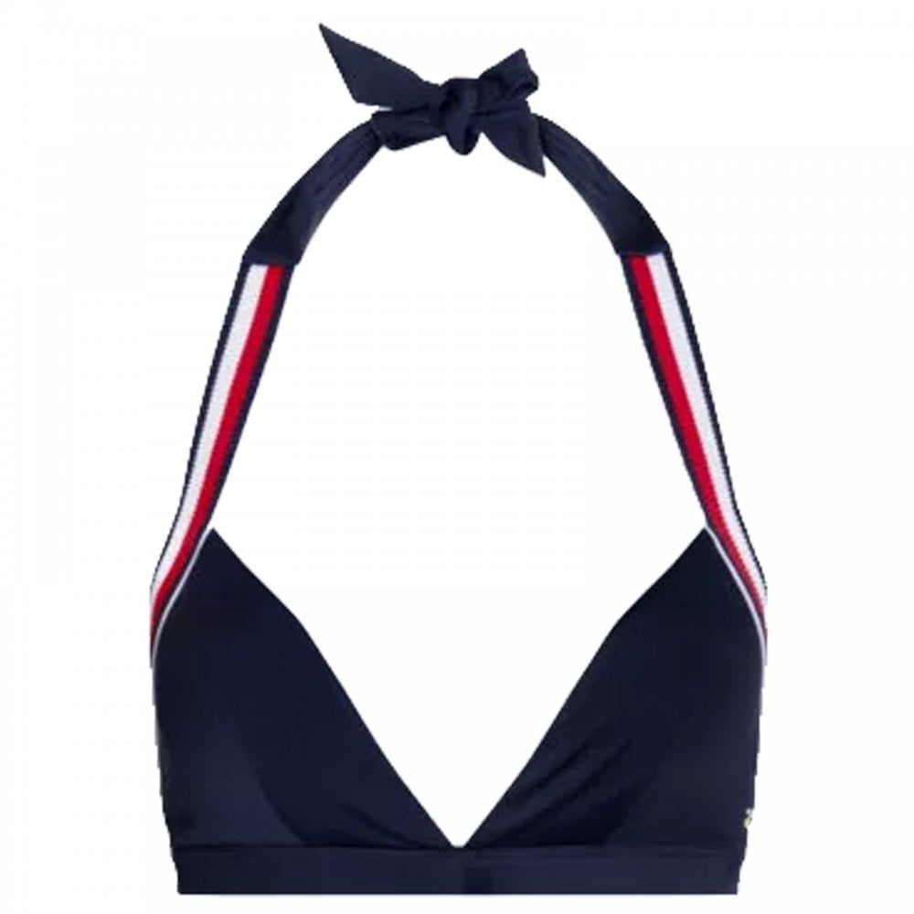 Tommy Hilfiger Signature Tape Triangle Bikini Top, Desert Sky – Boxers ...